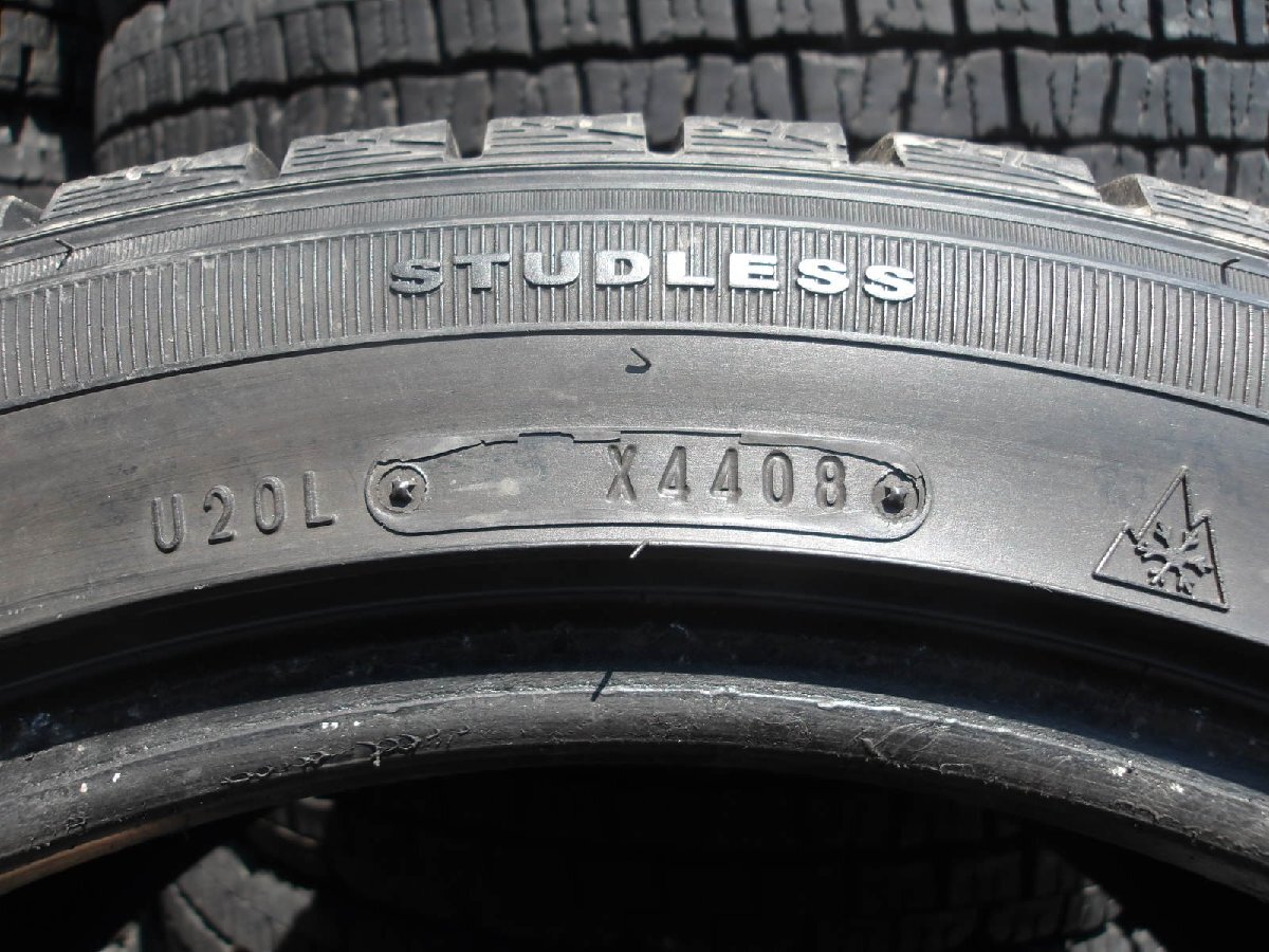 Yahoo!オークション - O721-5 送料無料 235/45R17 冬4本セット スタッ...