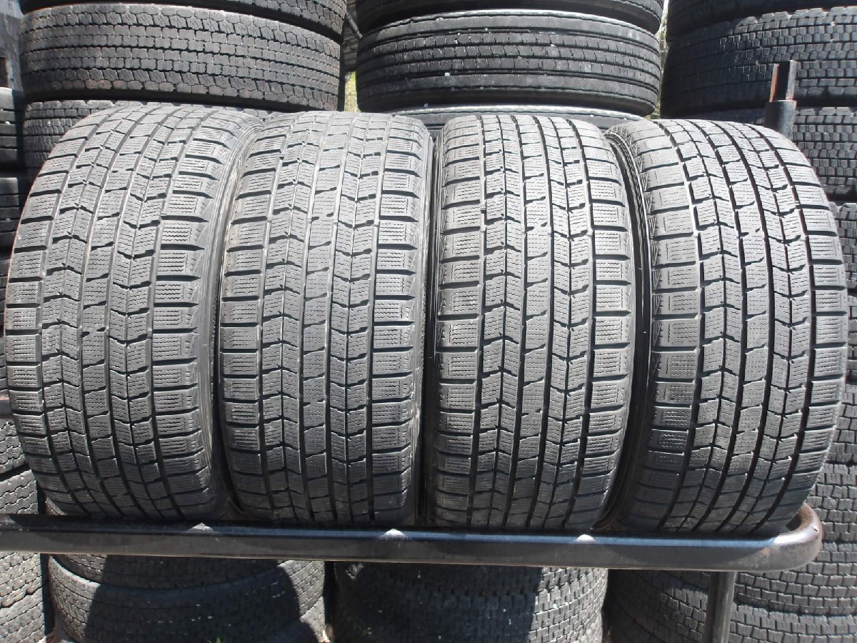 Yahoo!オークション - O721-5 送料無料 235/45R17 冬4本セット スタッ...