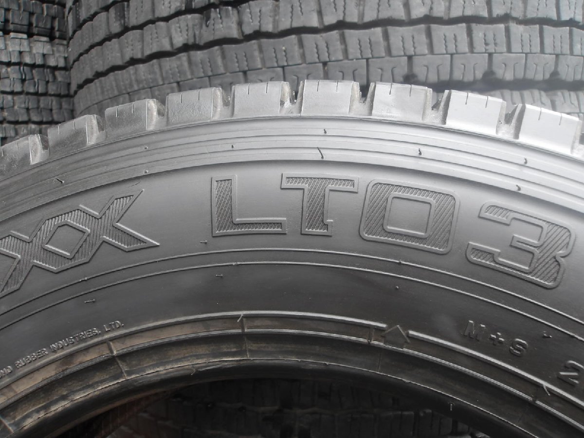 Yahoo!オークション - O855-12 送料無料 205/70R17.5 冬6本セット スタ...