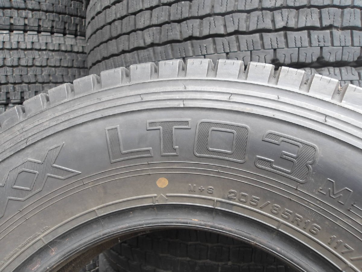 Yahoo!オークション - O942-6 送料無料 205/85R16 冬6本 スタッドレス ...