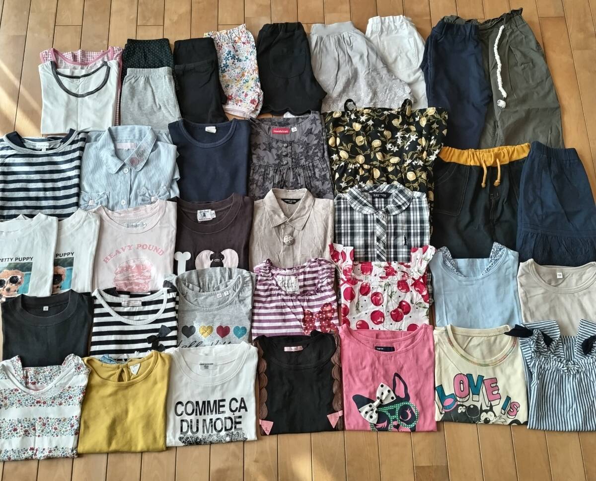 女の子 夏用 110㎝ 半袖Tシャツ ワンピース スカート 37点 set 増える福袋 ユニクロ，GU ZARA コムサ(セット、まとめ売り)｜売買されたオークション情報、yahooの商品情報 ...