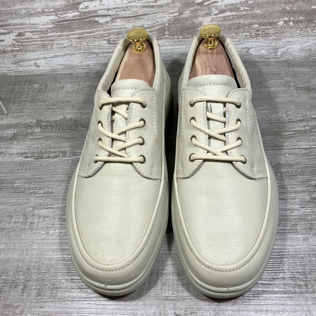 Yahoo!オークション - 283【人気】ECCO ecco エコーレザースニーカー ...