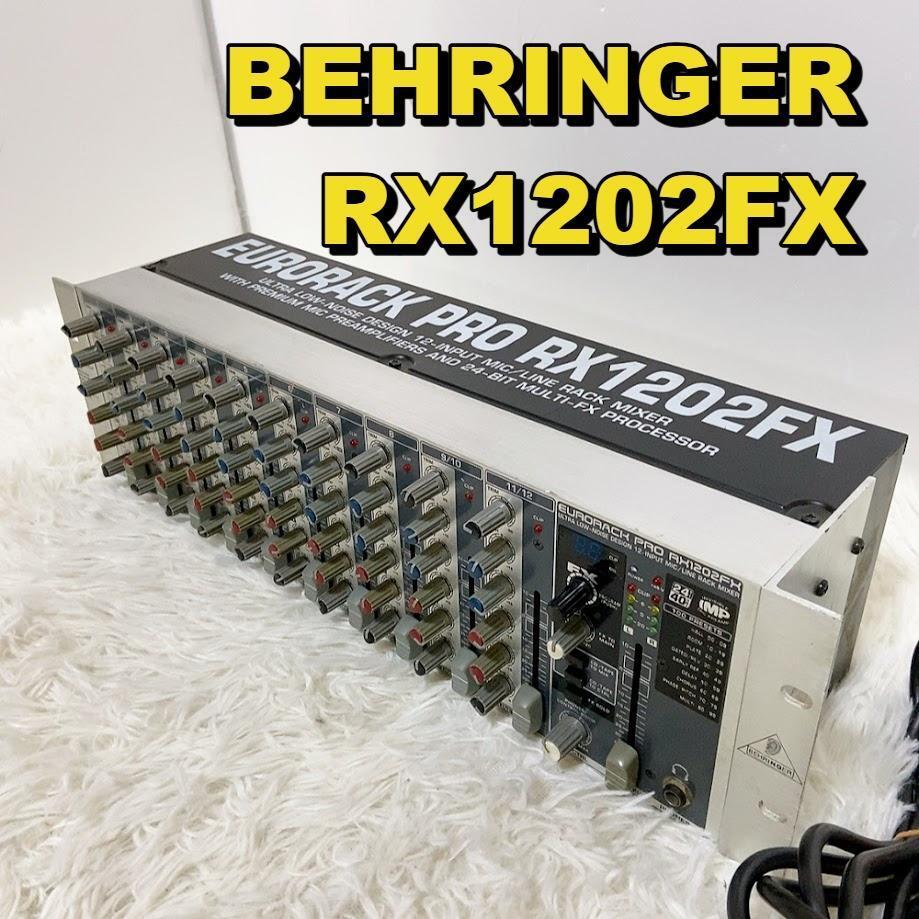 Yahoo!オークション - BEHRINGER RX1202FX ラインミキサー エフェクタ...
