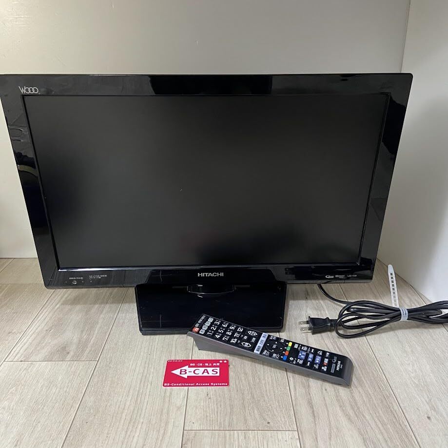 Yahoo!オークション - 【A】日立 L22-K09 液晶テレビ 22V型 Wooo K09 0...