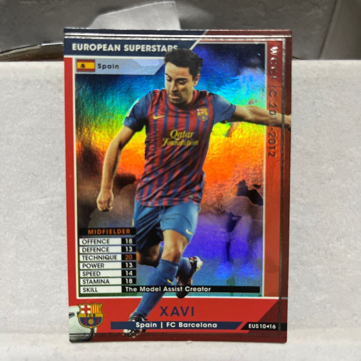 Yahoo!オークション - WCCF 11-12 EUS10 シャビ footista Panini