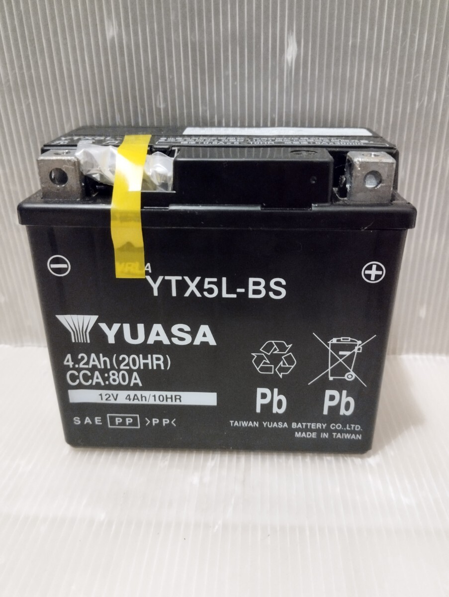 Yahoo!オークション - 台湾ユアサ YTX5L-BS バッテリー ATX5L FTX5L 互...