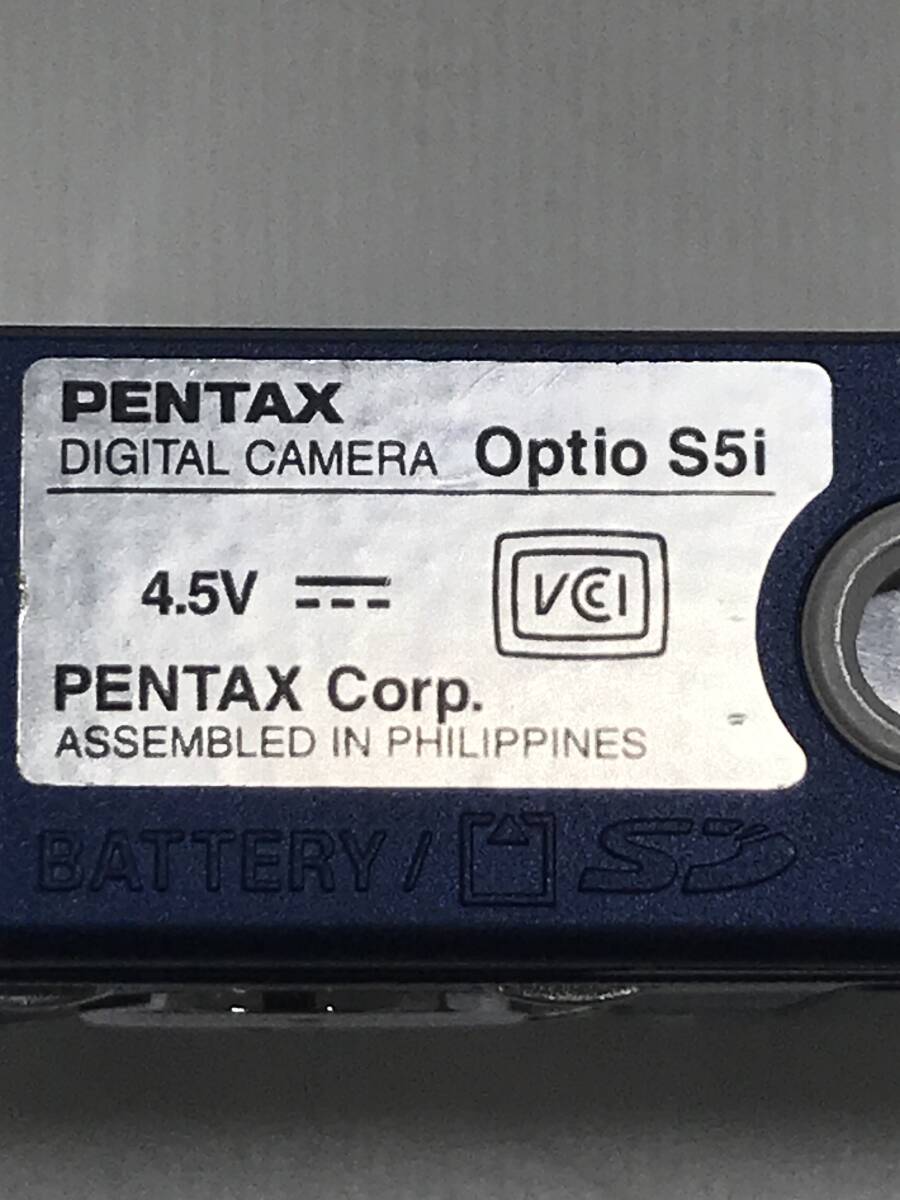 Yahoo!オークション - 【通電確認済み】PENTAX ペンタックス Optio S5i...
