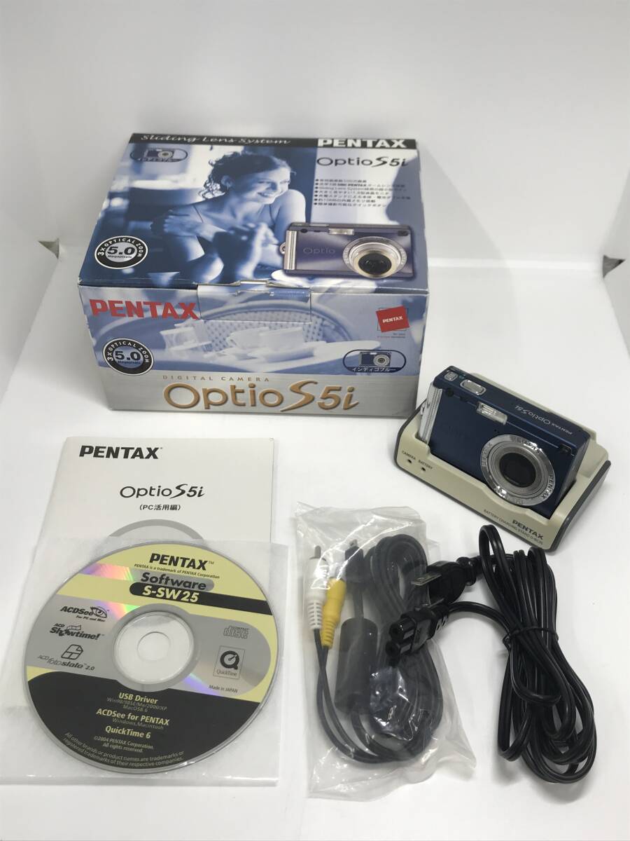 Yahoo!オークション - 【通電確認済み】PENTAX ペンタックス Optio S5i...