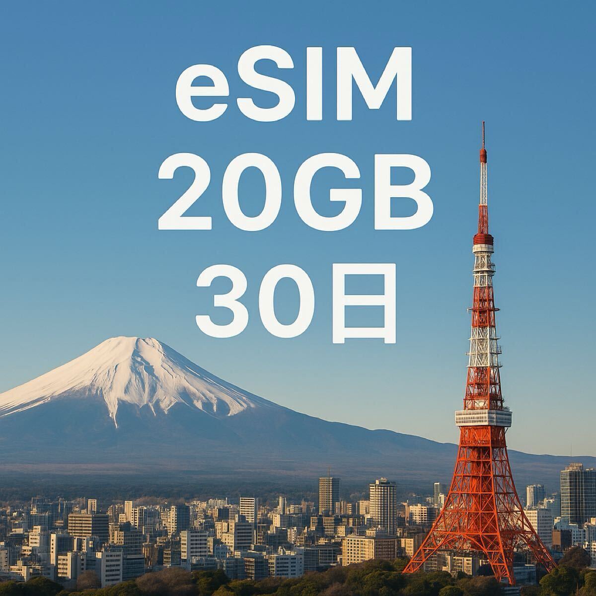 Yahoo!オークション - 日本国内用 eSIM 20GB / 30日