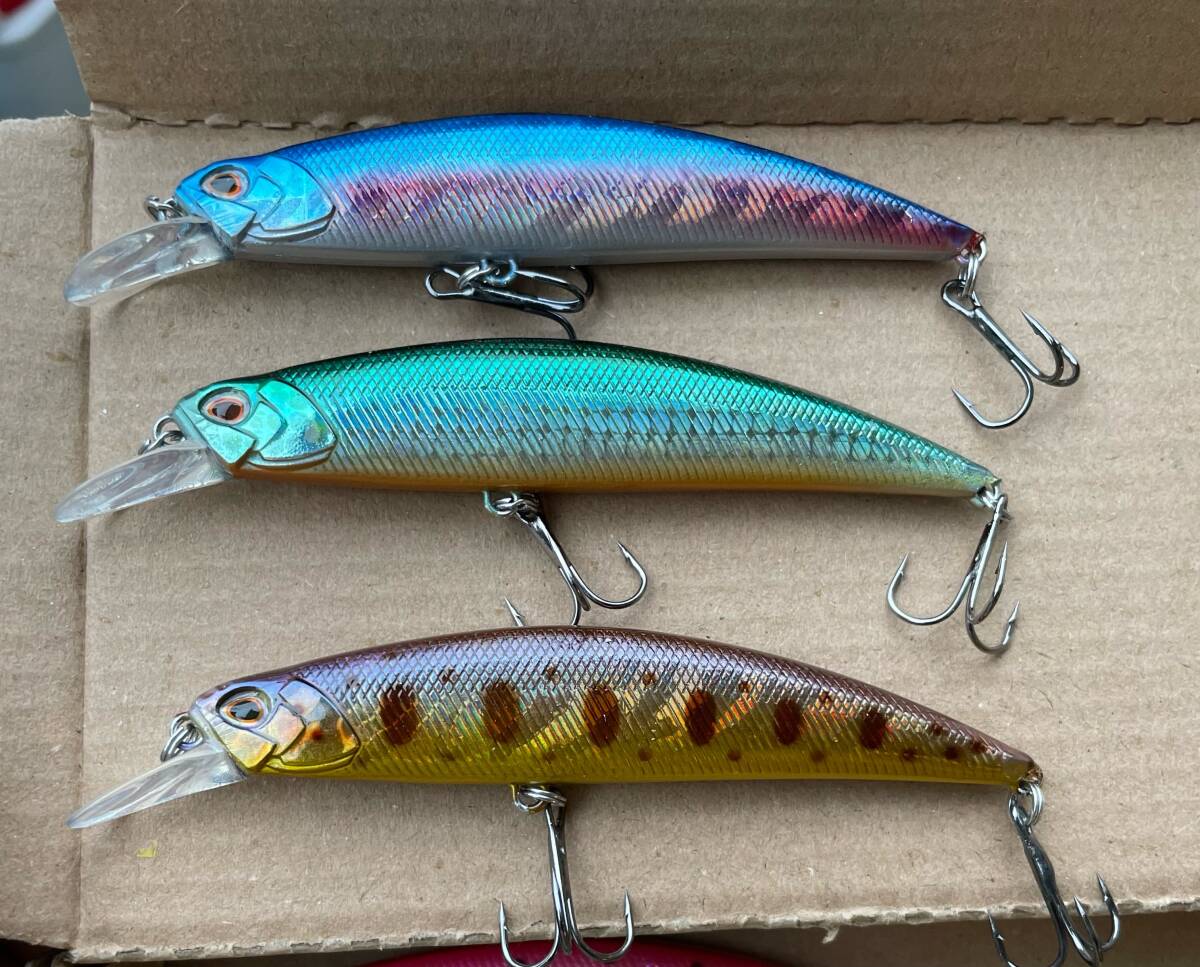 Yahoo!オークション - 6色セット トラウトミノー95s 95mm 15gシンキ...