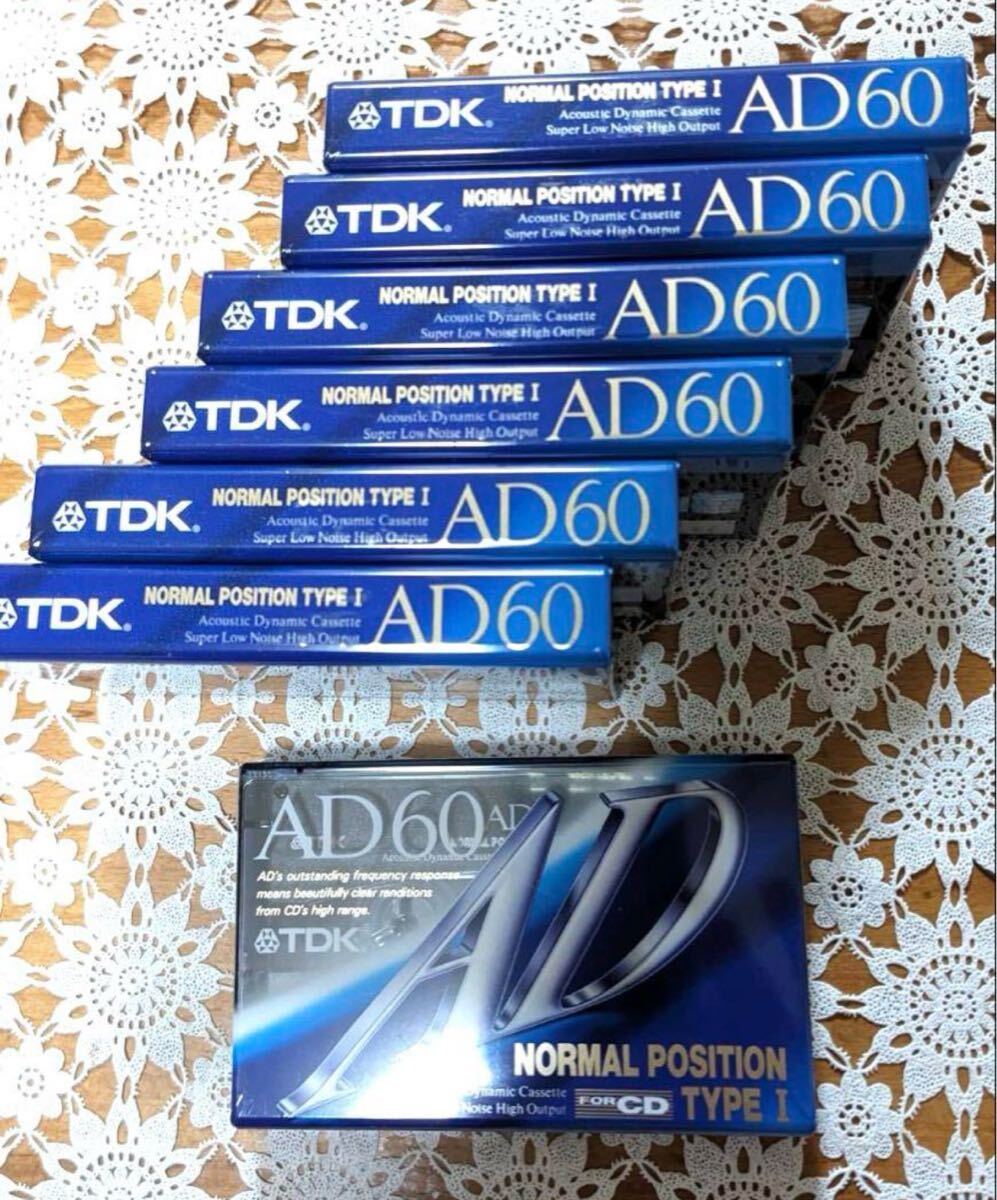 Yahoo!オークション - TDK AD60 ノーマルポジションタイプ I カセット...
