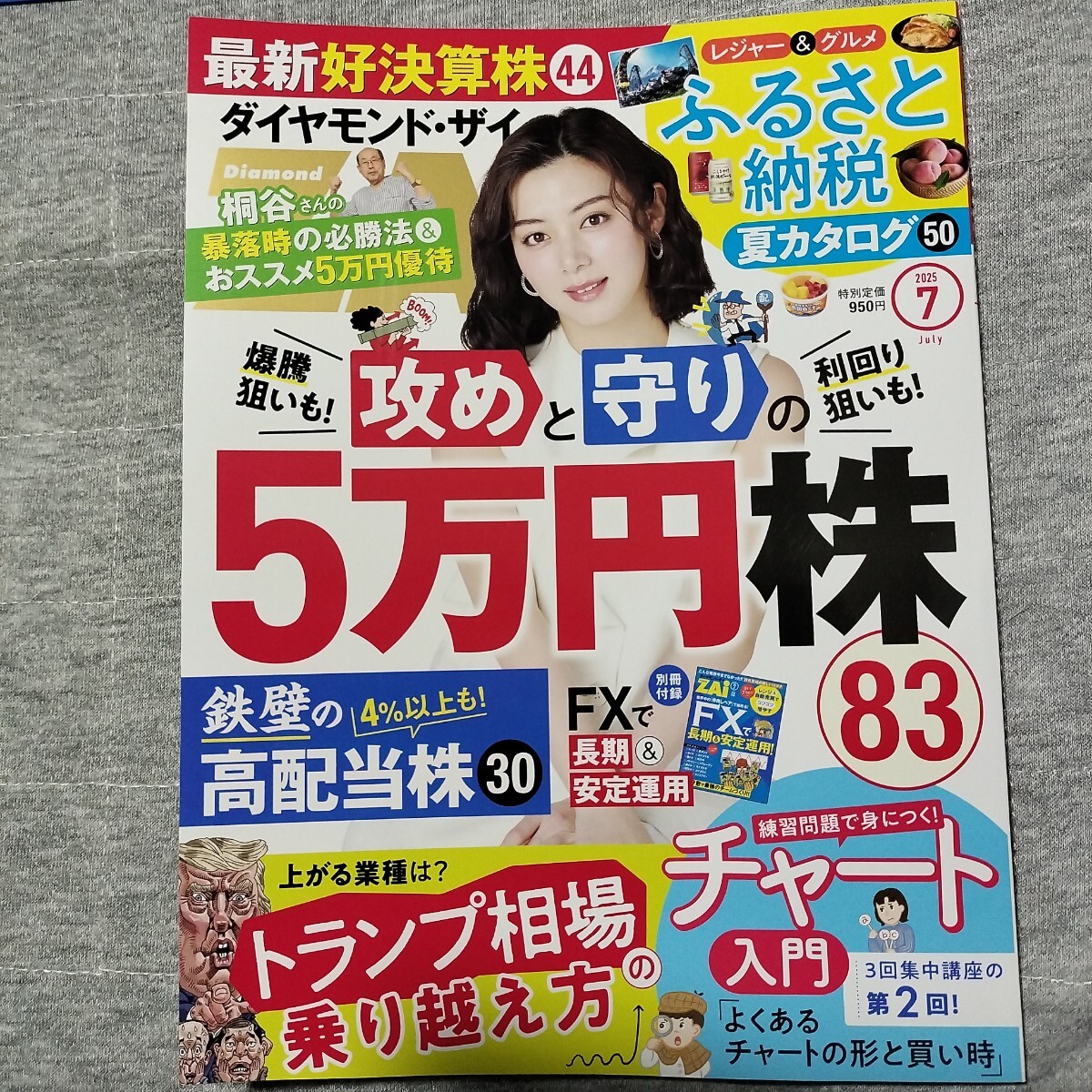 Yahoo!オークション - ダイヤモンド・ザイ ZAi 2025年7月号 別冊付録付...