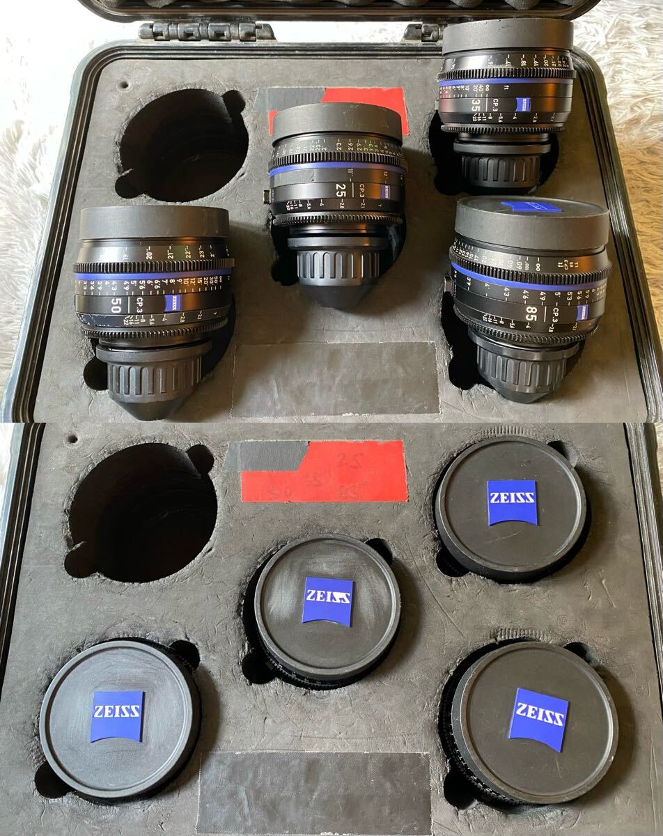 Yahoo!オークション - 【実用美品】Carl Zeiss CP.3 cp3 シネマレンズ ...