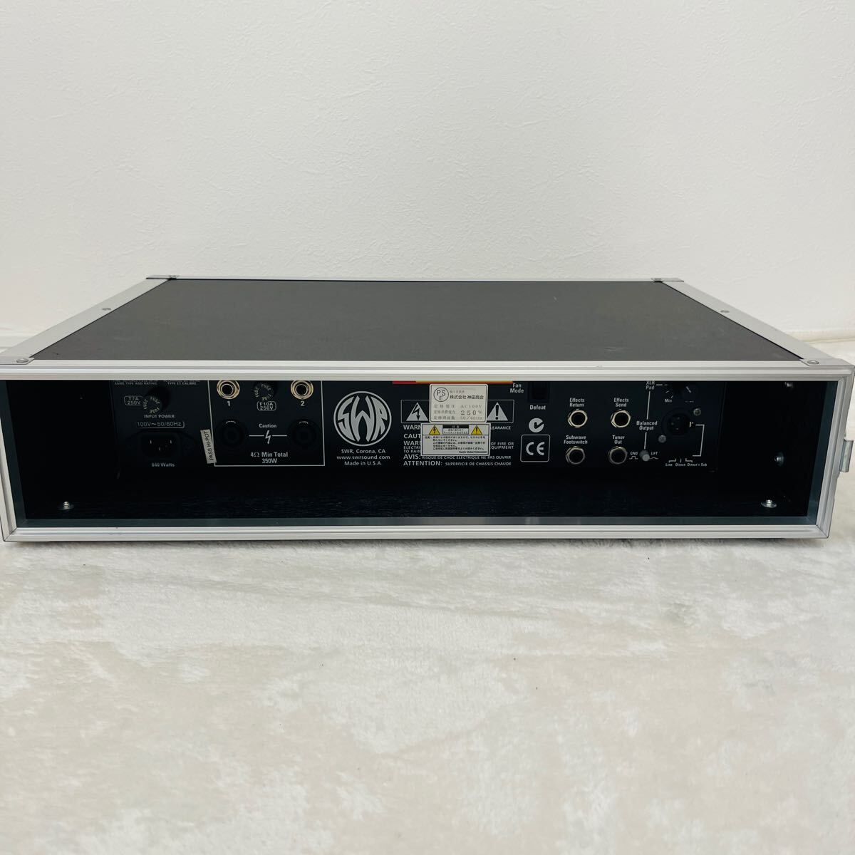 Yahoo!オークション - SWR 350X ベースアンプ ヘッドアンプ ハイパワ...