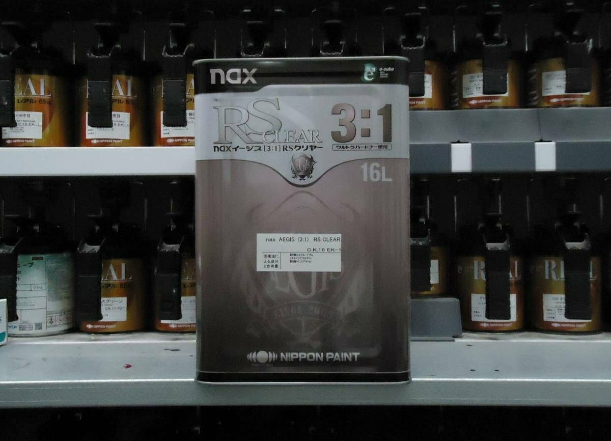 Yahoo!オークション - 激安 日本ペイント naxイージスRSクリヤー 3 1...