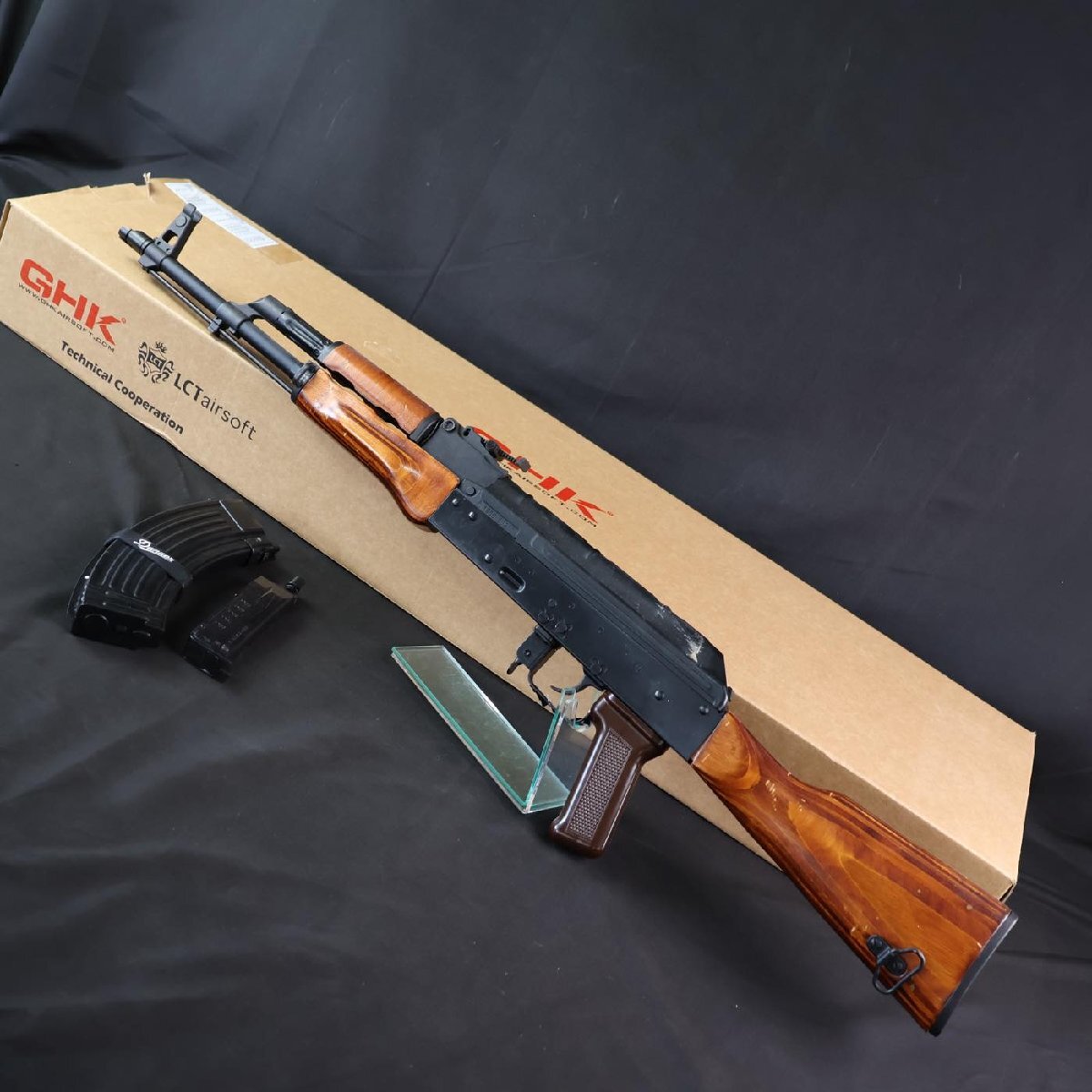 Yahoo!オークション - GHK AKM CO2 ガスガン ガスブローバック AK47 #1...