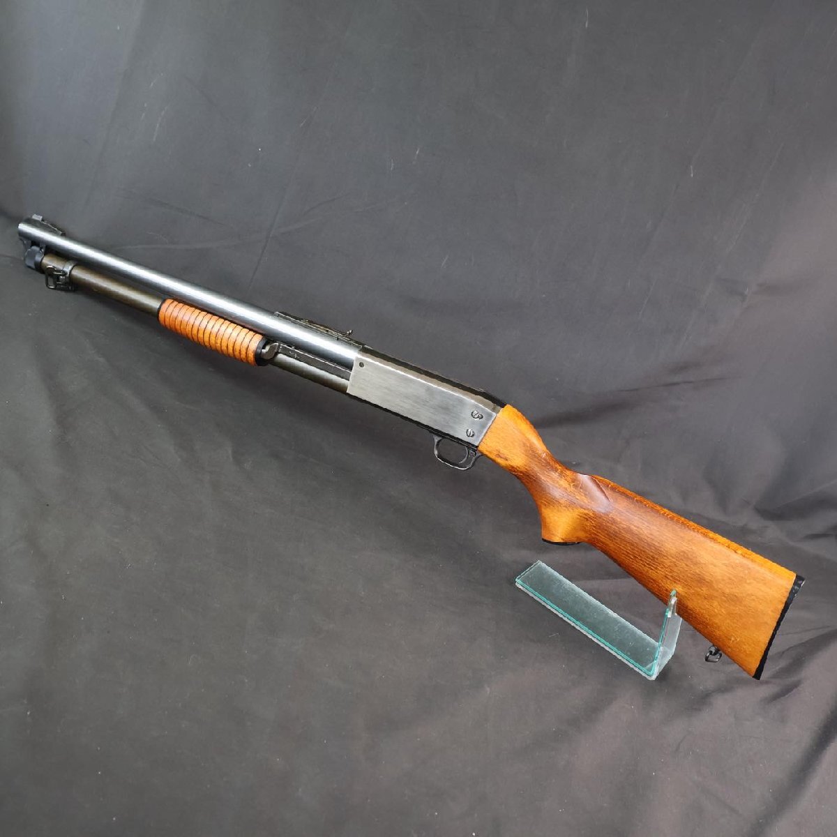 Yahoo!オークション - K.T.W. M37 イサカ ライアット フルメタル ショ...