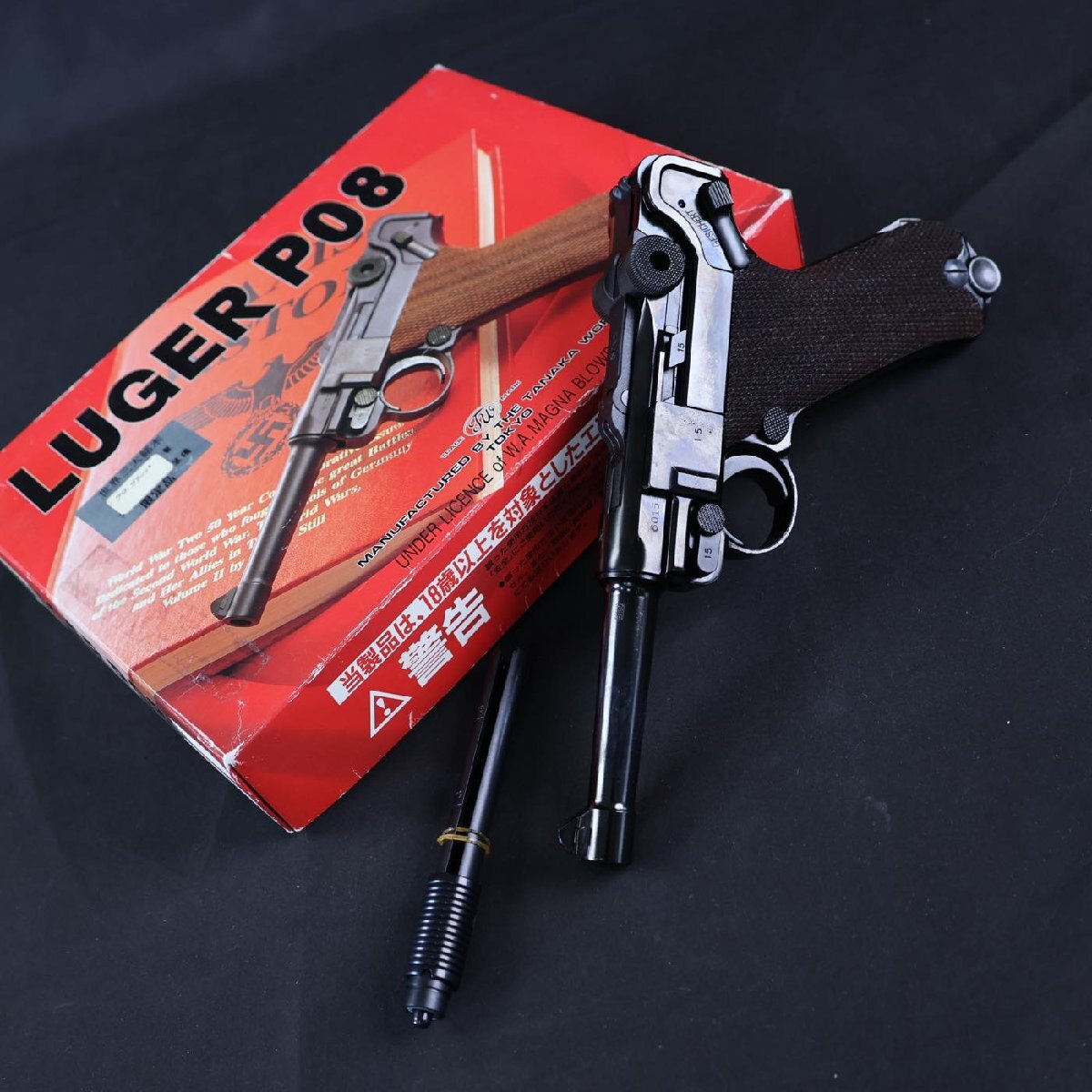 Yahoo!オークション - タナカワークス ルガー P08 4インチ HW 鉄刀木 ...