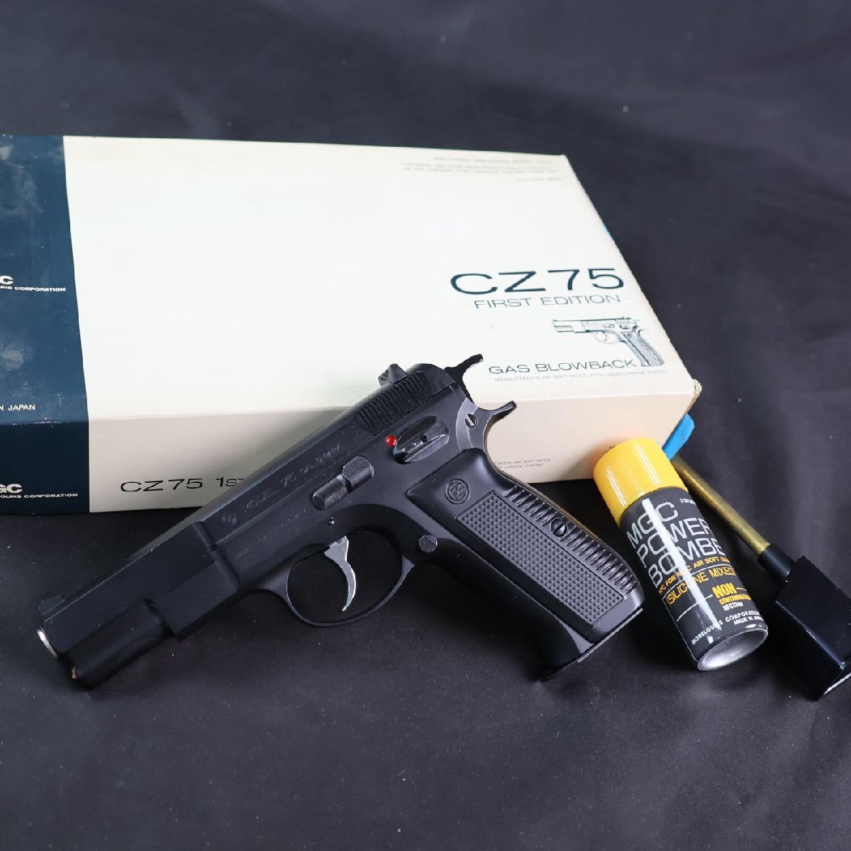 Yahoo!オークション - MGC CZ75 First Edition ガスガン ガスブローバ...