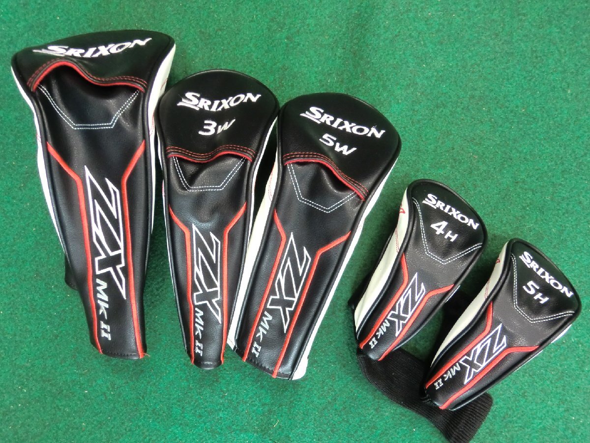 Yahoo!オークション - スリクソン ZX5 MKⅡ DR1個 FW2個 3W5W UT2個 4...