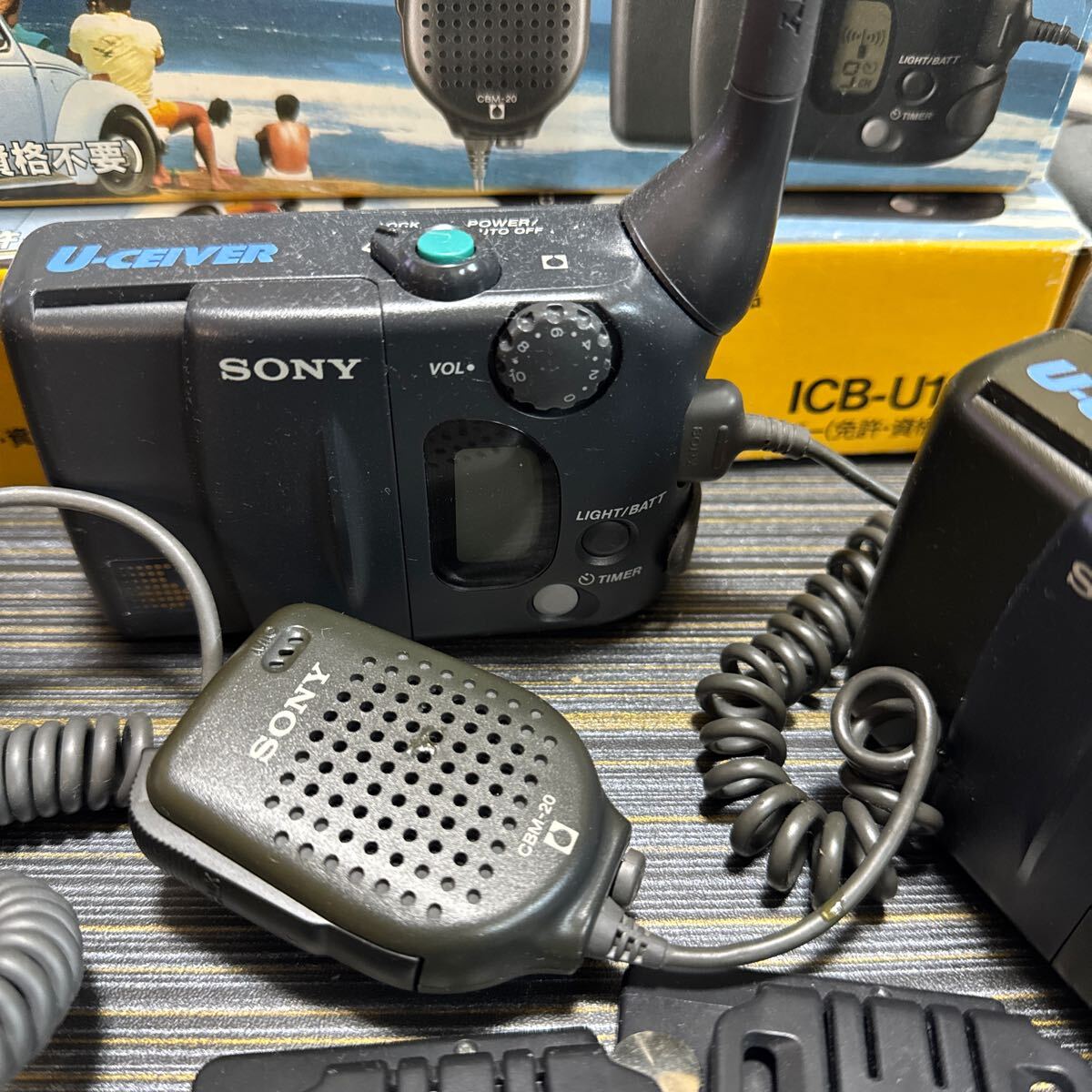 Yahoo!オークション - SONY ICB-U100 3台 ジャンク品