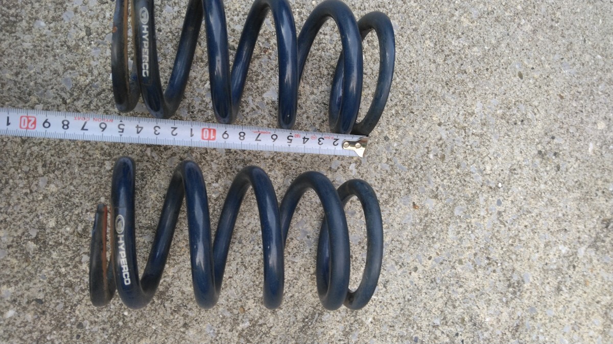 Yahoo!オークション - HYPERCO ハイパコ スプリング ID60 550ポンド