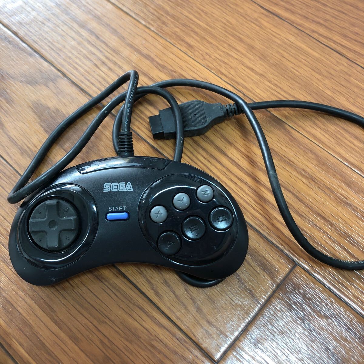 Yahoo!オークション - SEGA メガドライブ MD ファイティングパッド6B ...