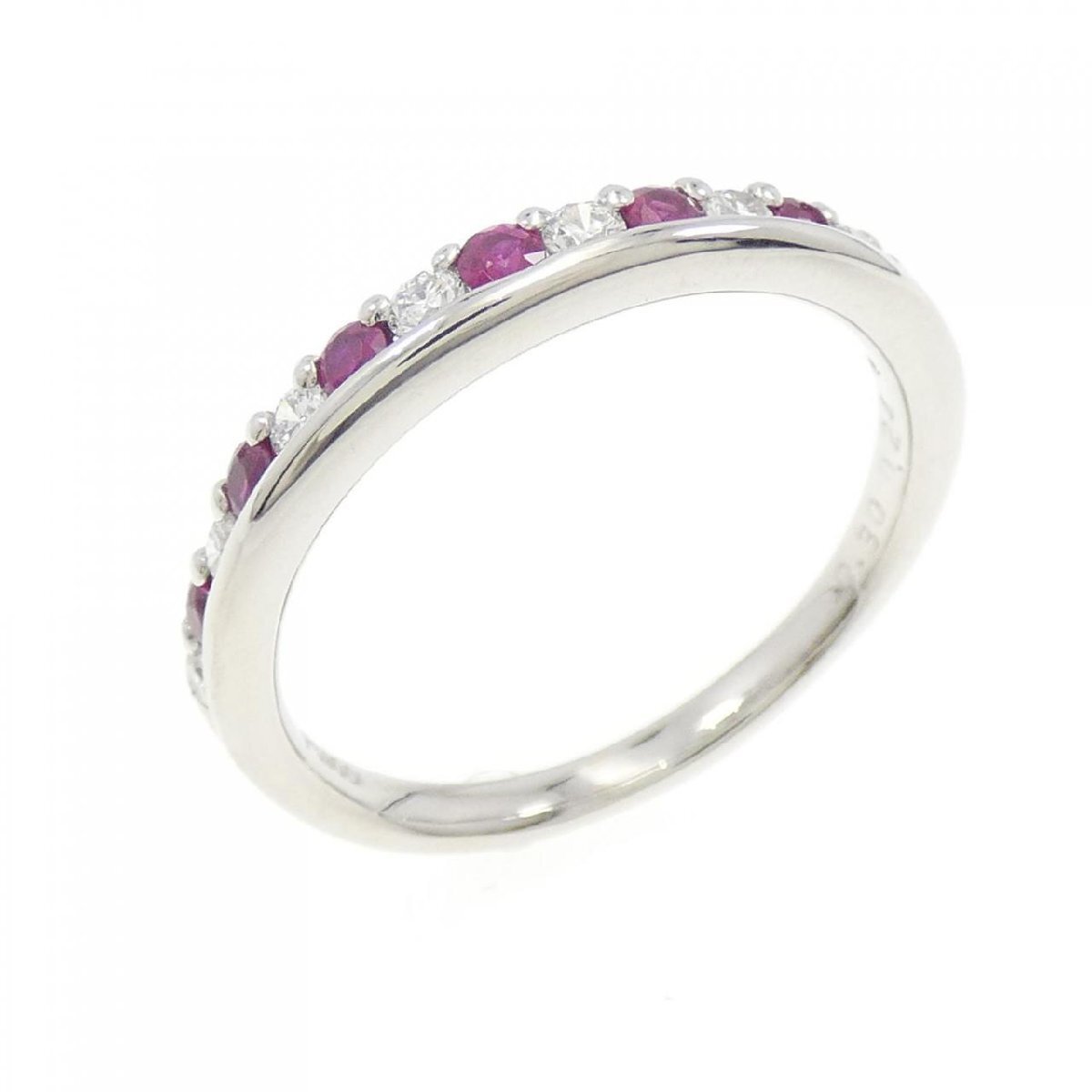 Yahoo!オークション - PT ルビー リング 0.24CT
