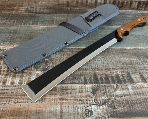 Yahoo!オークション - ナタ28 全長480mm 刃渡300mm 重さ570g 刃厚3.5mm...