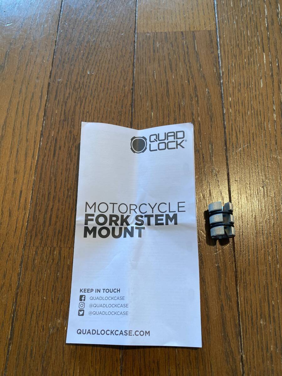 Yahoo!オークション - QUAD LOCK クアッドロック バイク用 フォークス...