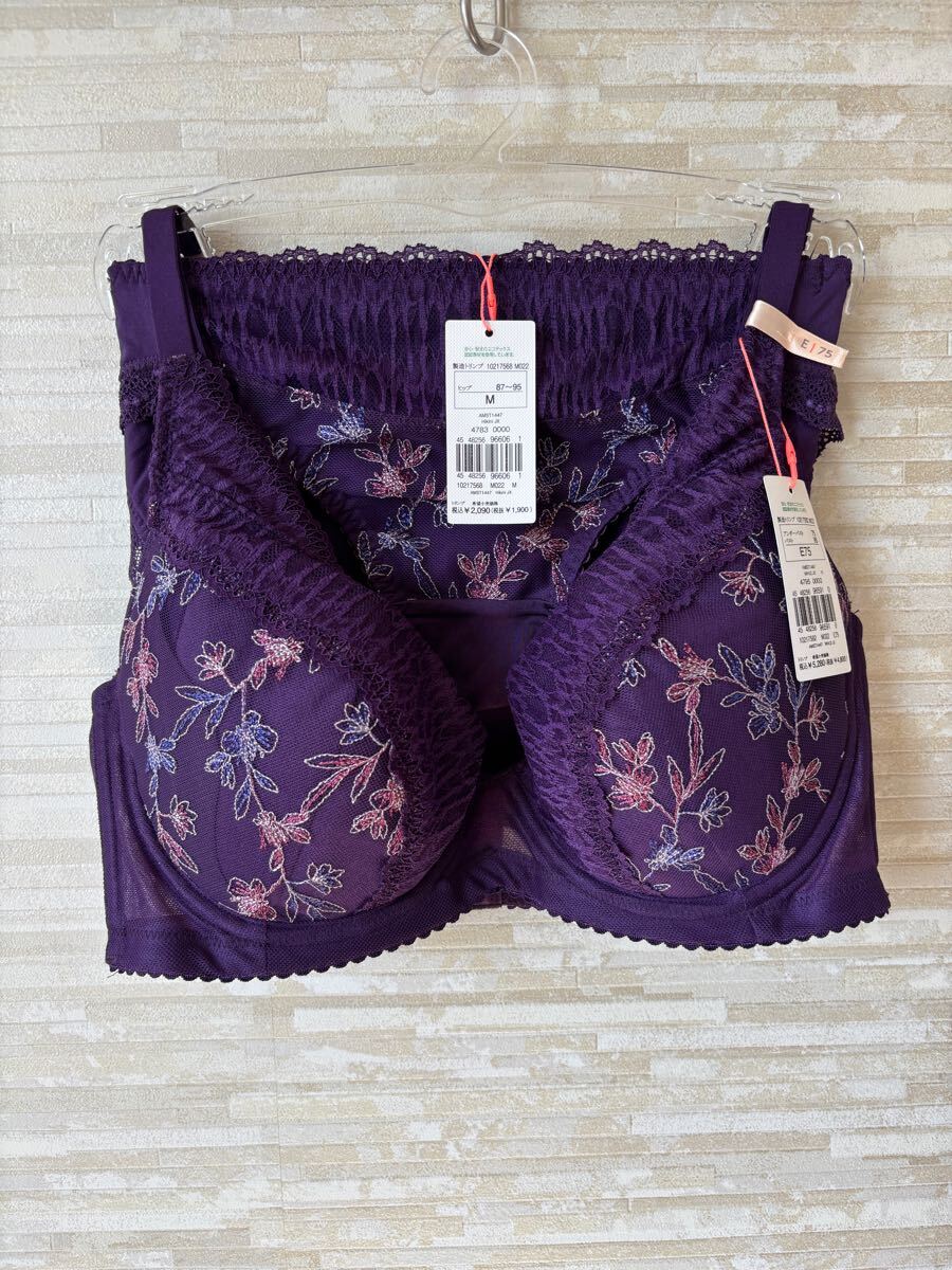 Yahoo!オークション - E75M」トリンプ ナチュラルスリム日本庭園クワイ...