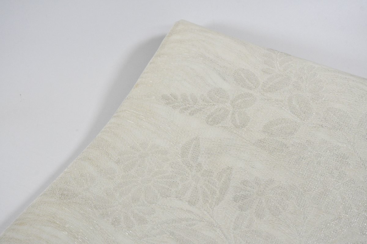 Yahoo!オークション - 袋帯 夏帯 秋草 花 帯丈434cm 着物屋 ne-15301 ...