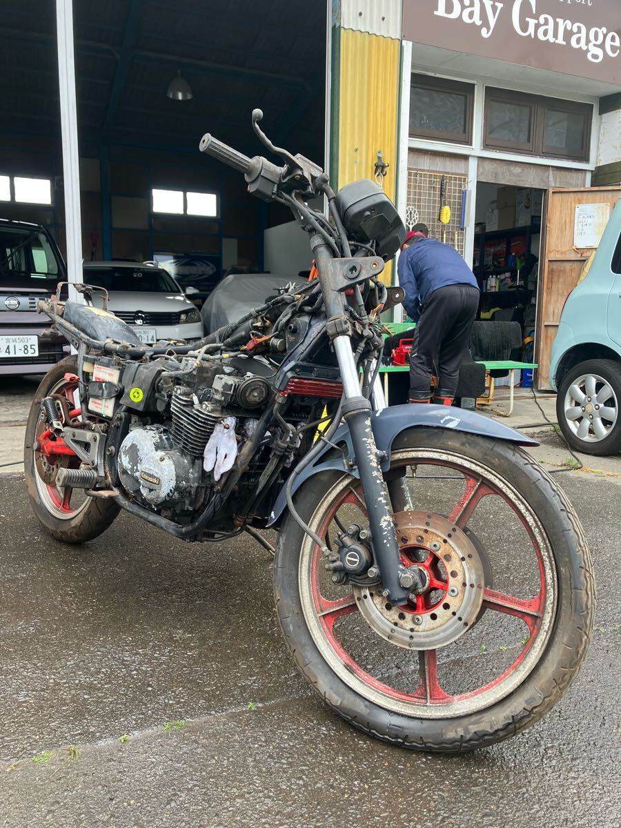 Yahoo!オークション - z400gp 部品取り ジャンク 書類無し Z400GP