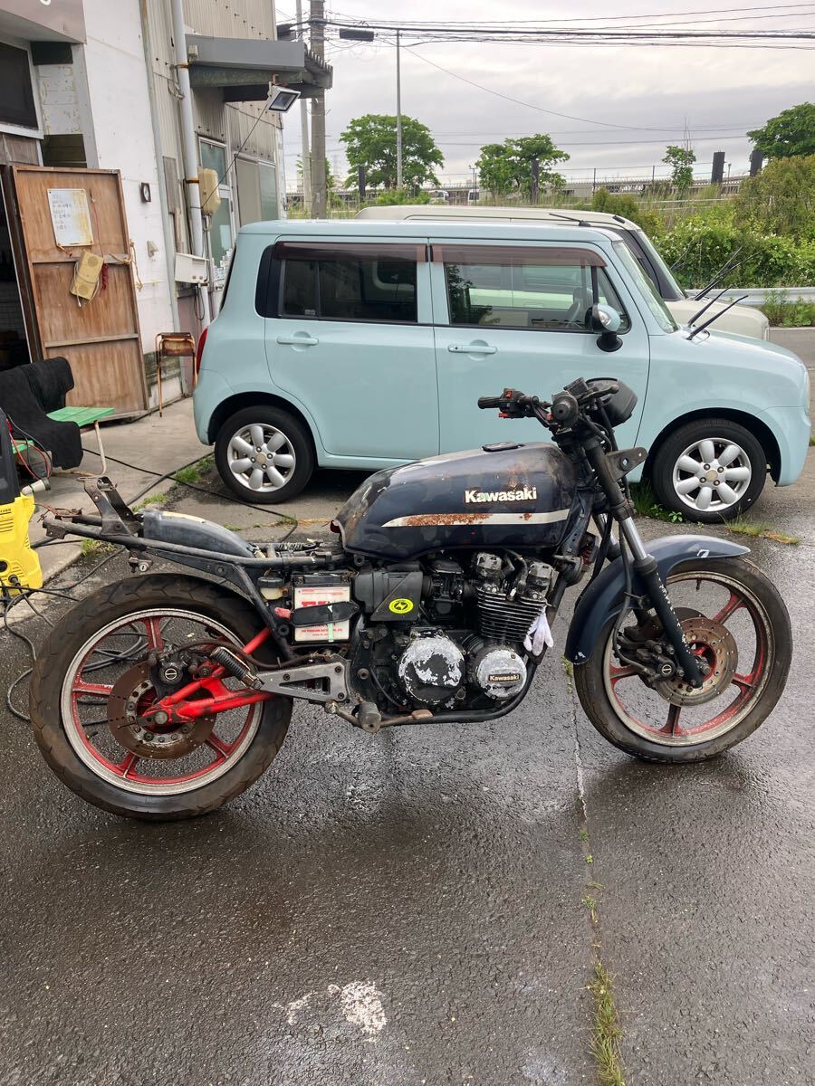 Yahoo!オークション - z400gp 部品取り ジャンク 書類無し Z400GP