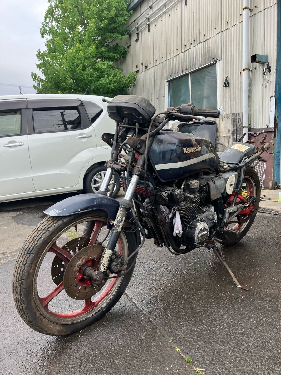 Yahoo!オークション - z400gp 部品取り ジャンク 書類無し Z400GP