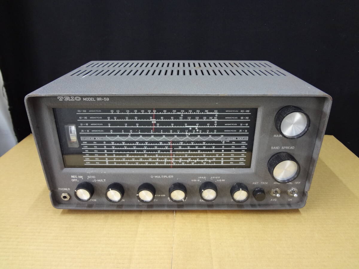 Yahoo!オークション - TRIO 通信型受信機 9R-59【ジャンク】