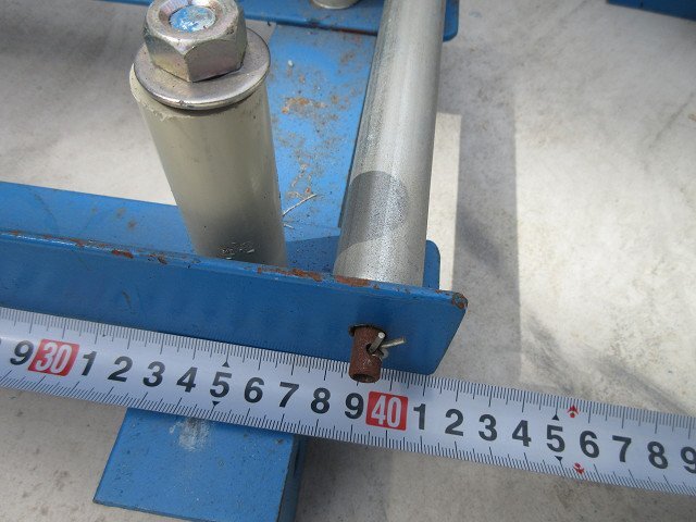 Yahoo!オークション - 9245 1円スタート 電設工具 ラック用コロ 金車...