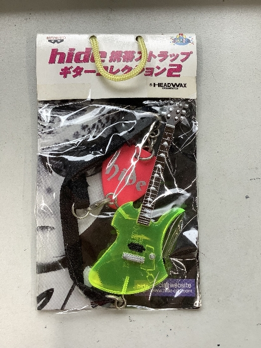 Yahoo!オークション - E2e 未開封保管品 hide ヒデ 携帯ストラップ ギ...