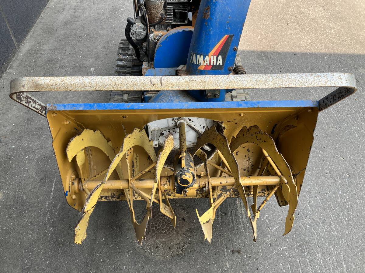 Yahoo!オークション - 札幌発 最落なし 【初爆OK 】除雪機 ヤマハ YT87...