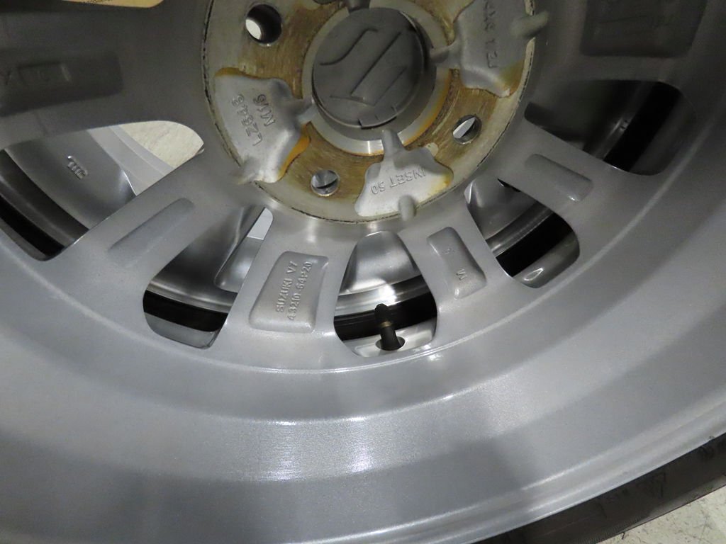 Yahoo!オークション - スズキ エブリイワゴン 165/60R14 純正 DA17 4.5...