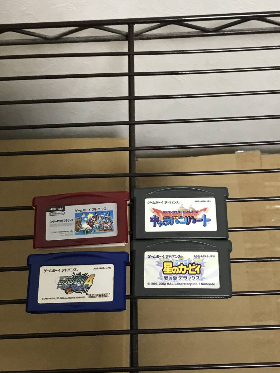 Yahoo!オークション - GBA ソフト 星のカービィ スーパーマリオブラザ...