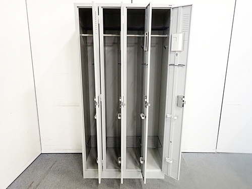 Yahoo!オークション - プラス 4人用ロッカー 54-0213-2