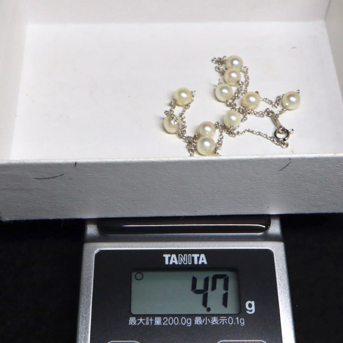 Yahoo!オークション - 約5.0mm珠 K18 MIKIMOTO(ミキモト) アコヤ本真珠...