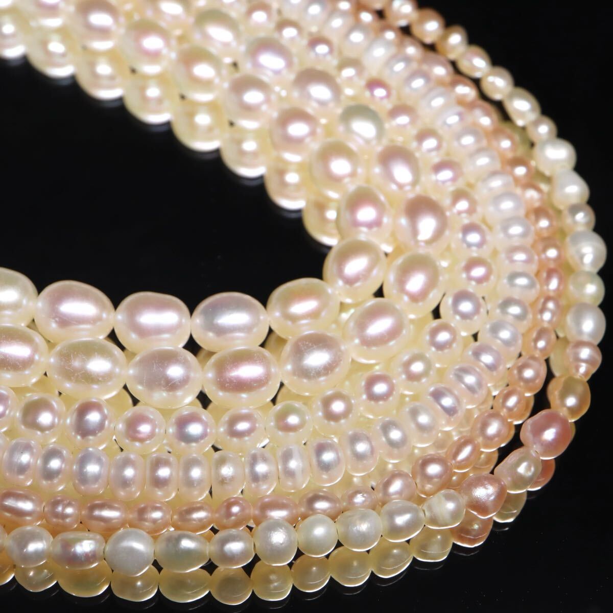 Yahoo!オークション - 【セット売り】K18入り 本真珠ネックレス4点おま...