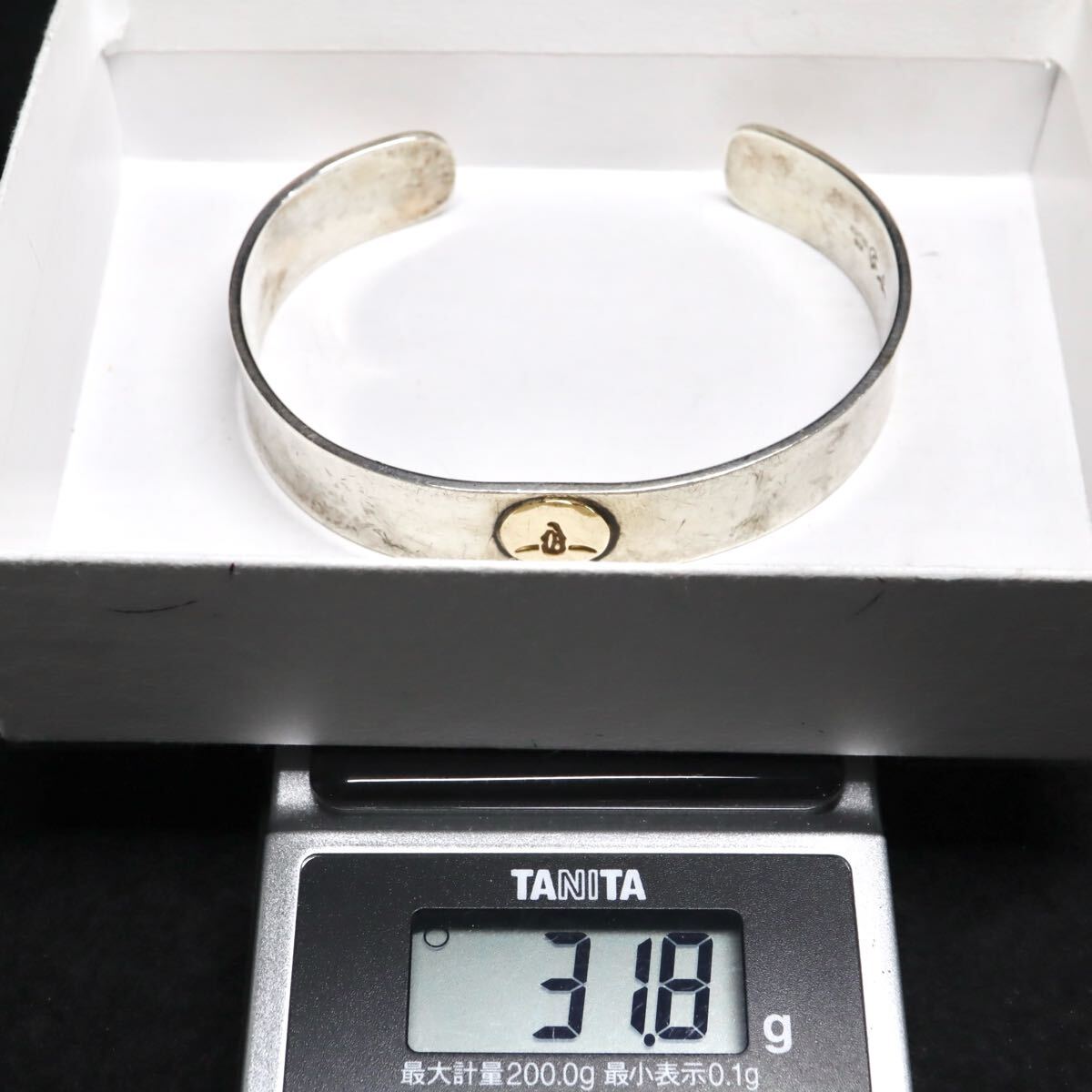 Yahoo!オークション - TADY&KING K18×silver ロングホーン 平打ちバン...