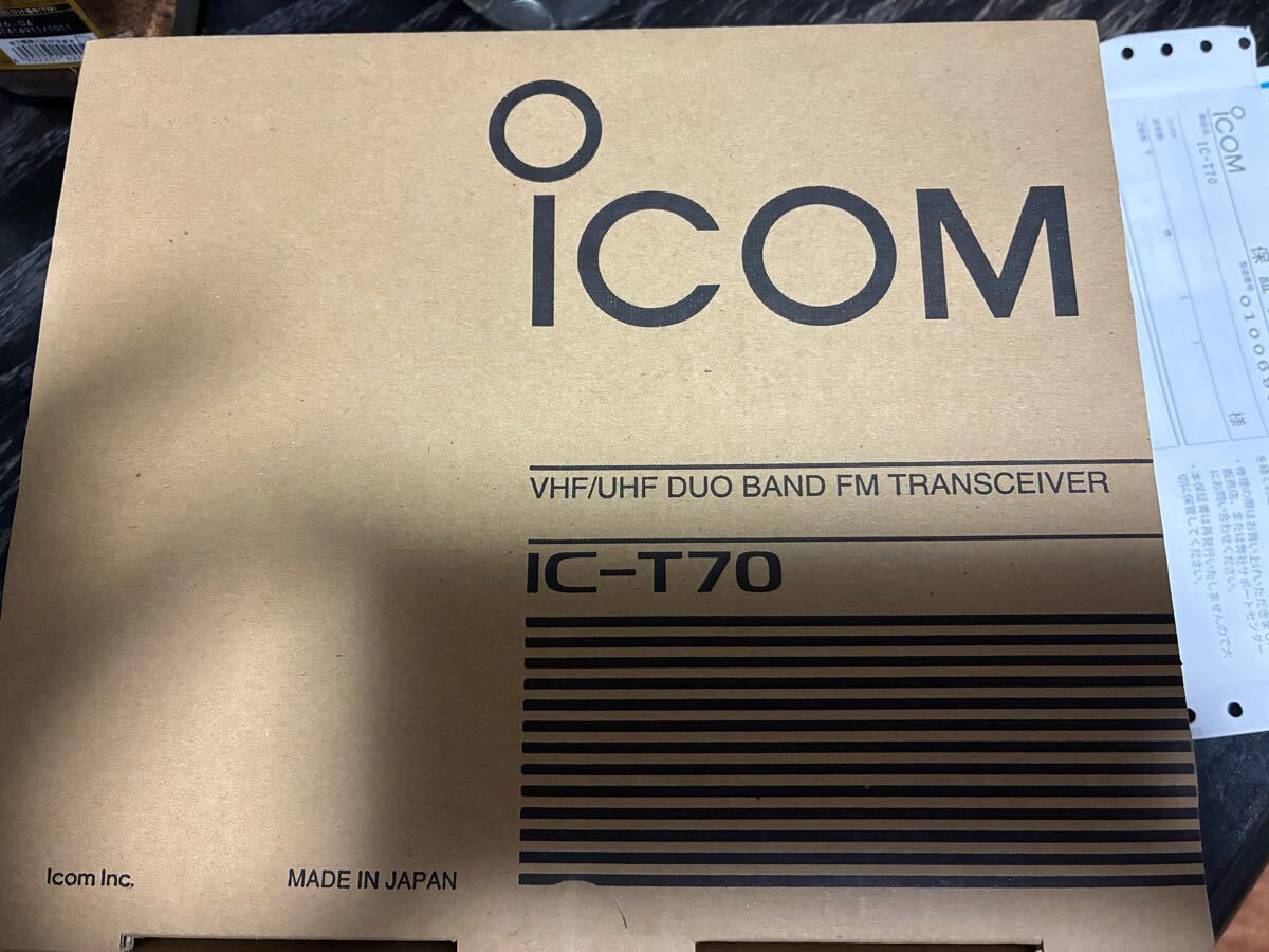 Yahoo!オークション - ICOM トランシーバー IC-T70