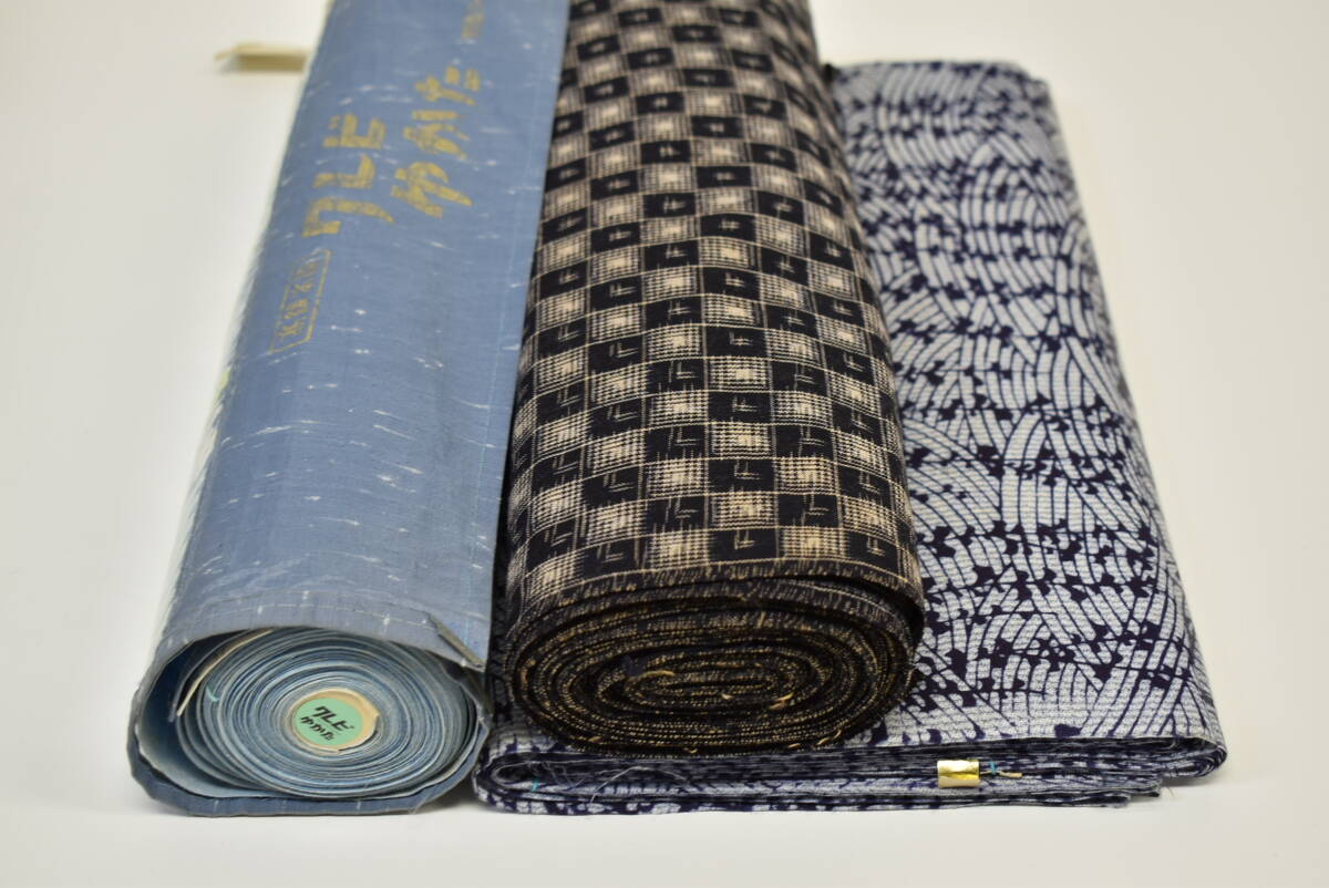 Yahoo!オークション - 【きものや】A496 すべて木綿浴衣反物 着尺 注染...