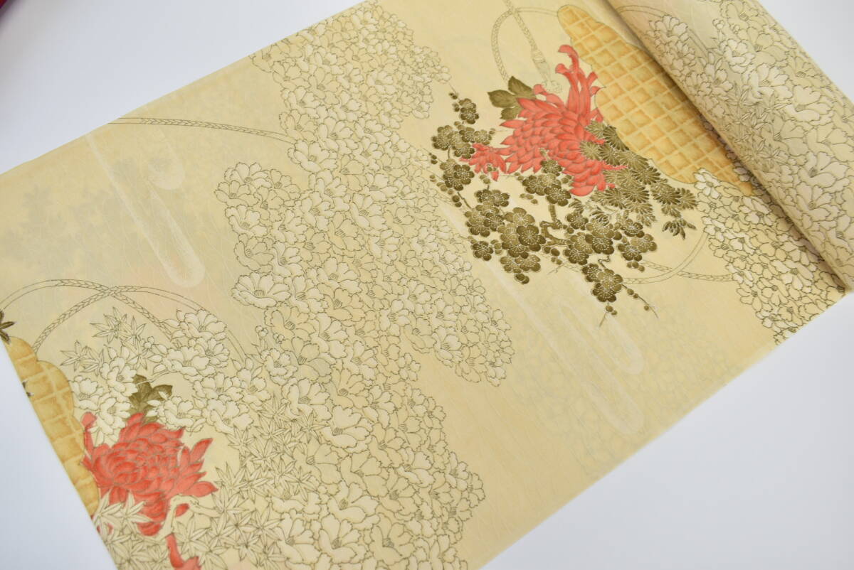 Yahoo!オークション - 【きものや】A501 すべてポリエステル反物 着尺 ...