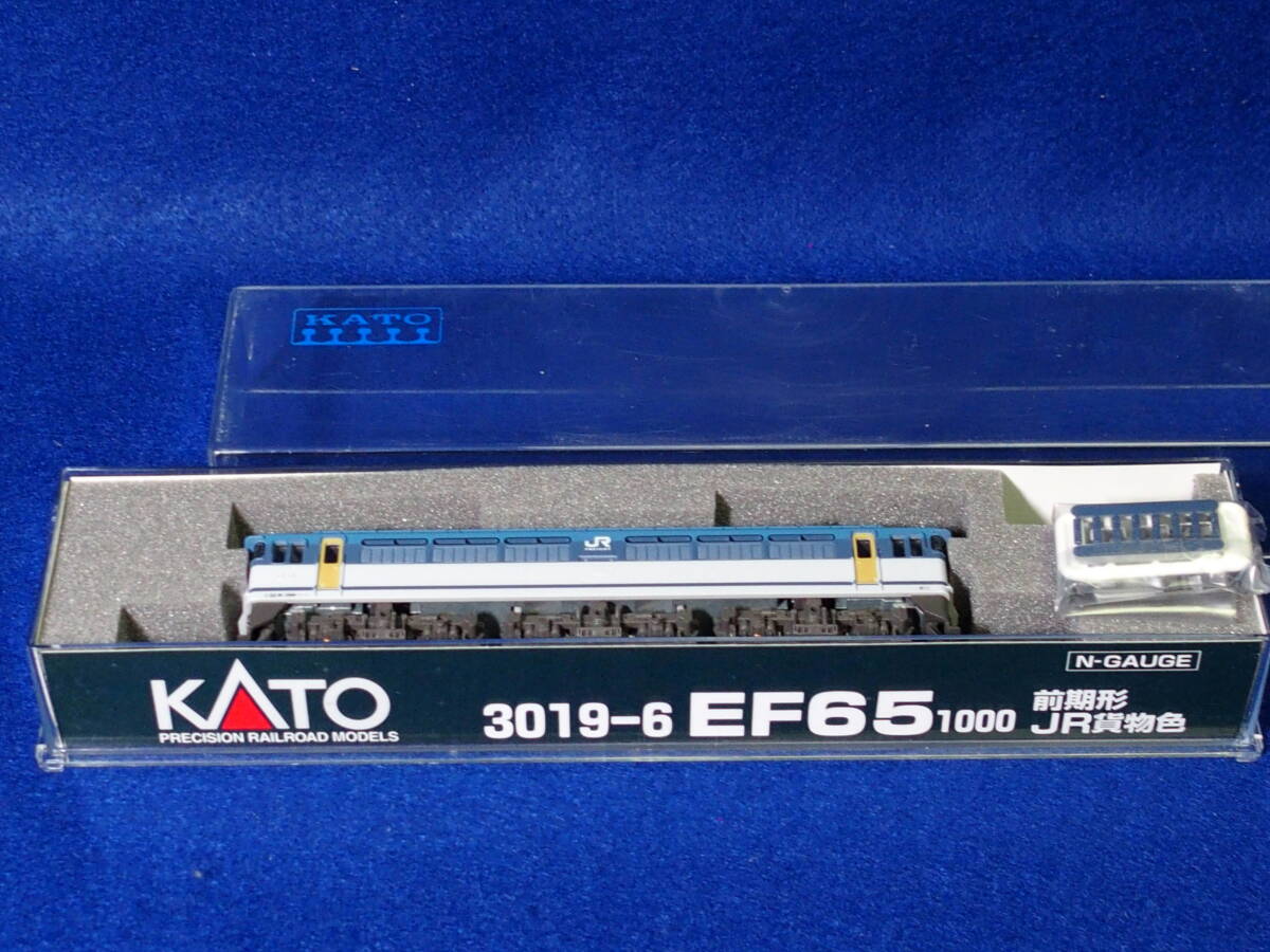 Yahoo!オークション - KATO 3019-6 EF65-1000 前期形JR貨物色 付属品（...