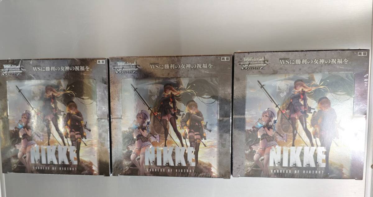 Yahoo!オークション - 【新品3box】勝利の女神NIKKE【ヴァイスシュヴ...